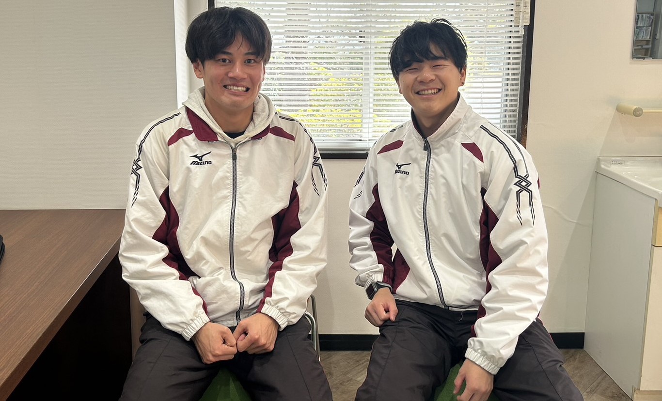 陸上部インタビュー 山科選手＆高見選手 | 神戸大学NEWSNET委員会